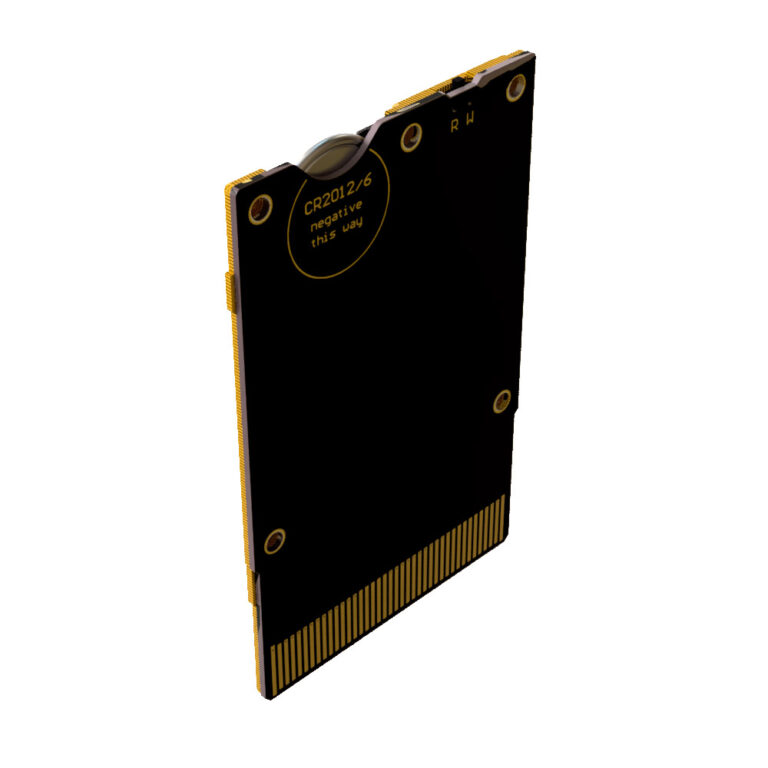 A2215 - 128kB RAM CARD (gold) - RETROTRONIK